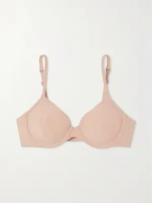 La Perla Second Skin Stretch-jersey Underwired Bra - Neutrals
