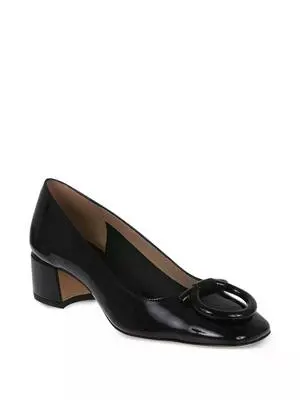 FERRAGAMO Gancini Leather Pumps