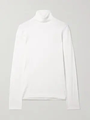 Brunello Cucinelli Cashmere And Silk-blend Turtleneck Sweater