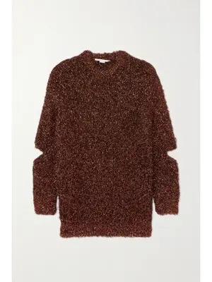 Stella McCartney Oversized Cutout Knitted Sweater