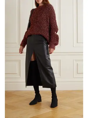 Stella McCartney Oversized Cutout Knitted Sweater