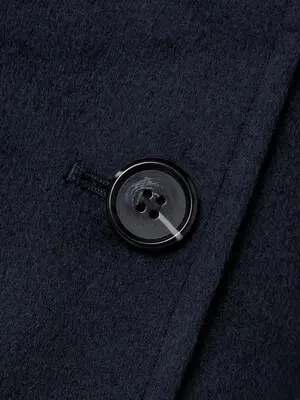 LA LIGNE Micheal Double-breasted Wool-felt Coat