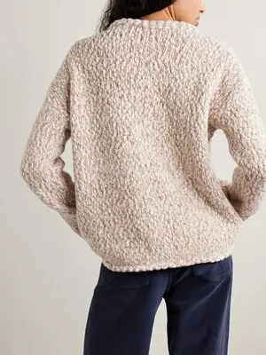 LA LIGNE Clair Merino Wool-blend Sweater