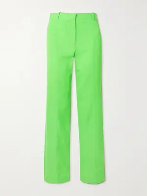 Jacquemus Meloia Paneled Straight-leg Pants