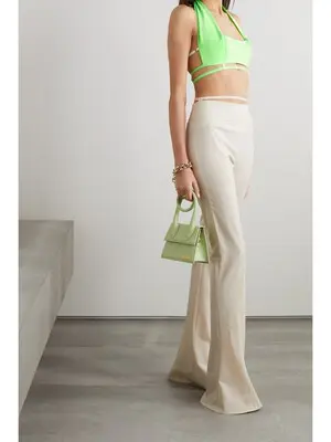 Jacquemus Limao Cropped Halterneck Top
