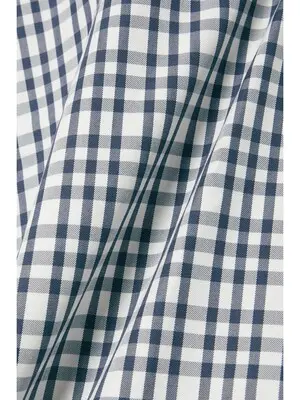 Rosie Assoulin Dancer Layered Checked Cotton-twill Midi Dress