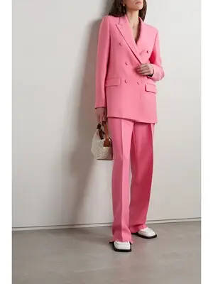 Lafayette 148 New York Trinity Double-breasted Blazer