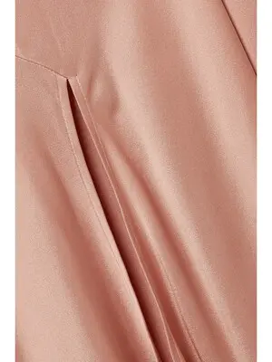 Lapointe Draped Satin Gown