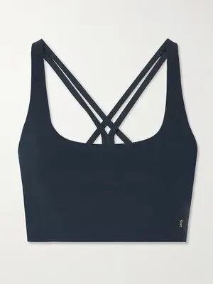 On Studio Recycled Sports Bra - Blue