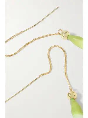 Cult Gaia Calla Gold-tone Pearl Earrings
