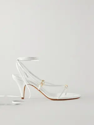 Khaite Marion Leather Sandals
