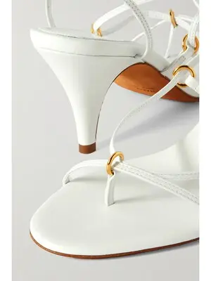 Khaite Marion Leather Sandals