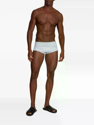 AMIR SLAMA Striped Swimming Trunks