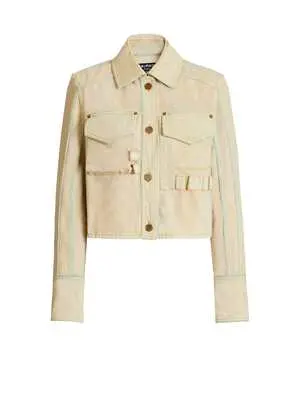 Balmain Distressed Outerwear For Women