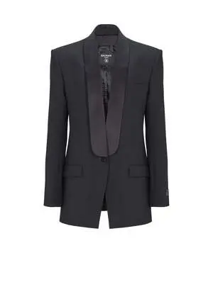 Balmain Wool Tuxedo Jacket