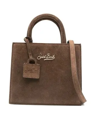 MC2 SAINT BARTH Suede Mini Shopper Bag