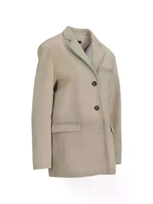 LA ROSE Button Suede Jacket