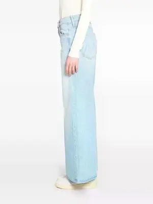 MOTHER Five Pockets Wide Leg Jeans