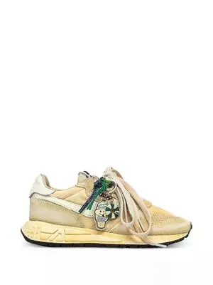 AUTRY Reelwind Super Vintage Charm Lace-up Sneakers - Neutrals