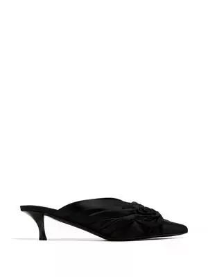 Givenchy Twist Rose Detail Mules