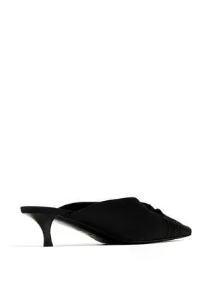 Givenchy Twist Rose Detail Mules