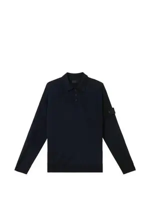 Stone Island Long-sleeve Polo Shirt