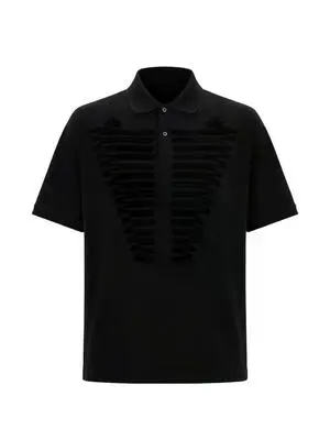 Men's Alexander Mcqueen Black Polos
