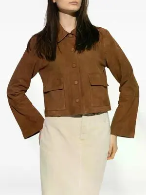 BY MALENE BIRGER Annie Flap-pocket Jacket - Brown