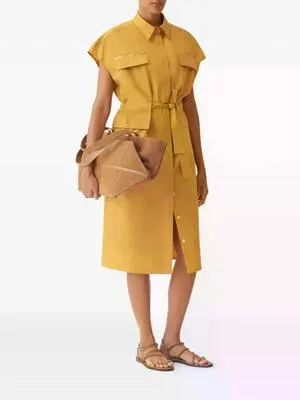 Fabiana Filippi Zip Pocket Shirt Dress