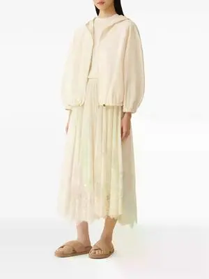 Fabiana Filippi Hooded Drawstring Coat