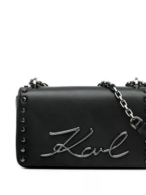 Karl Lagerfeld Signature Chain Crossbody Bag
