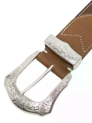 Toga Buckle-fastening Leather Belt