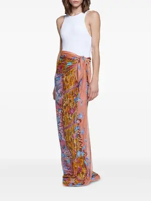Faliero Sarti New Roma Silk Blend Stole - Multi