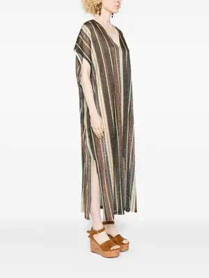 SIYU Striped Zoe Kaftan Dress - Multi