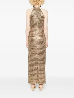 SIYU Tallis Long Dress - Brown