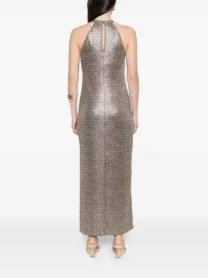 SIYU Tallis Long Dress - Brown