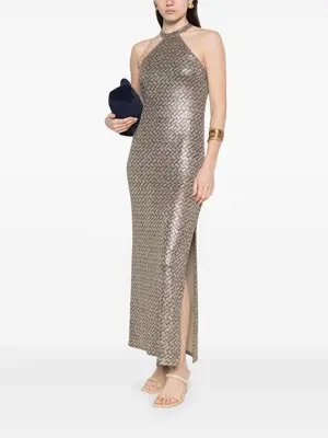 SIYU Tallis Long Dress - Brown