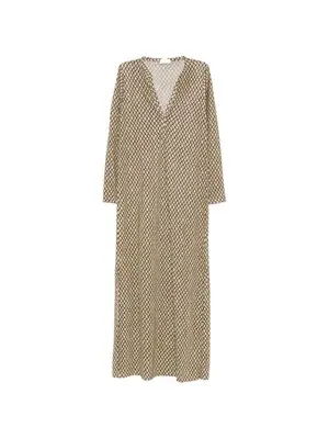 SIYU Money Kaftan Dress - Beige