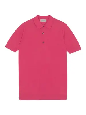 John Smedley Polo Roth - Pink