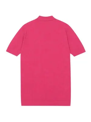 John Smedley Polo Roth - Pink