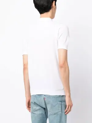 John Smedley Poloroth - White