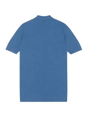 John Smedley Polo Roth - Sky Blue
