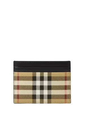 Burberry Check Card Holder