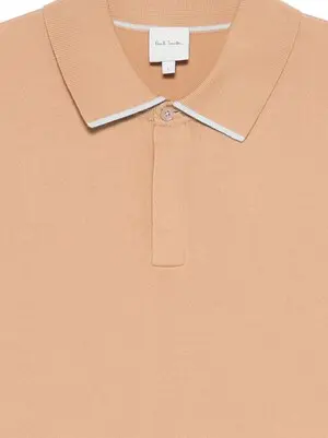 Paul Smith Cotton Polo Shirt - Beige