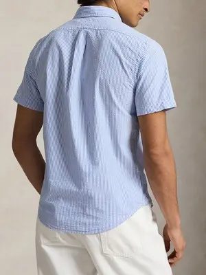 Polo Ralph Lauren Seersucker Shirt - Blue