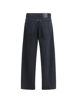 HAIKURE Bethany Wide-leg Denim Jeans - Black
