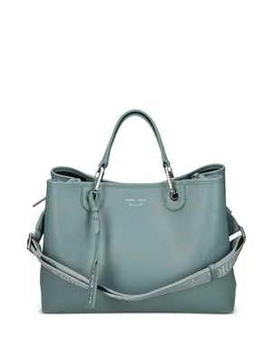 Emporio Armani Myea Medium Shopping Bag - Grey