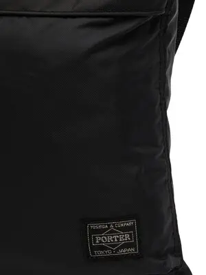 PORTER Force 2way Nylon Crossbody Bag - Black