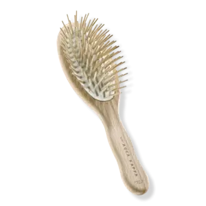 ACCA KAPPA Natura Oval Brush Wooden Pins - One-color