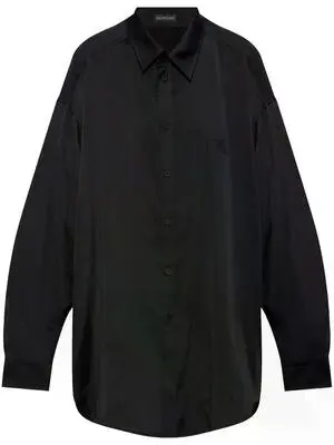 Balenciaga Drop Shoulder Shirts For Women